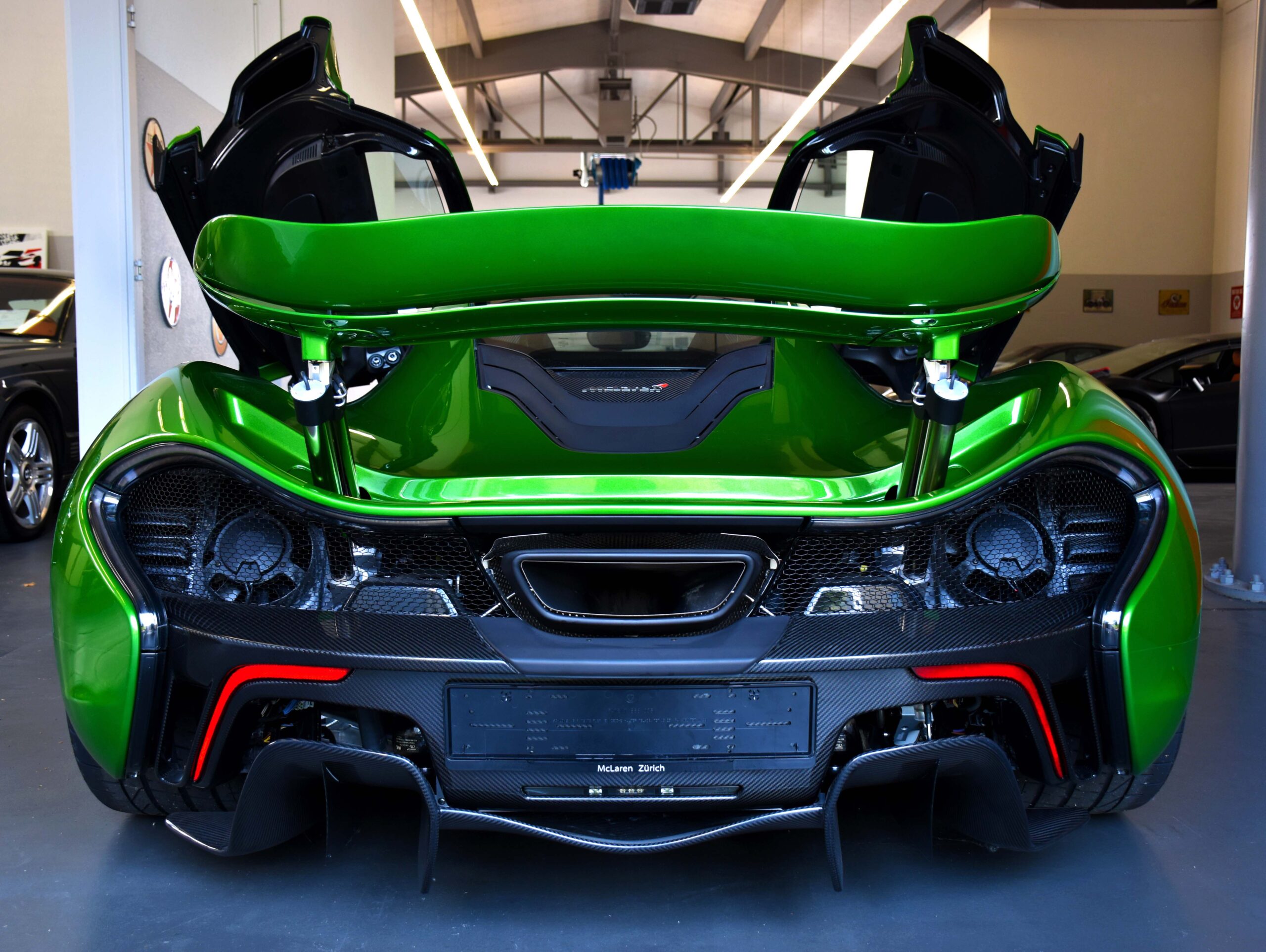 Mclaren P1 Green